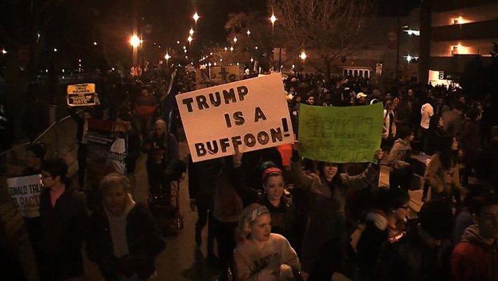 Thousands Of Protesters Force Cancellation Of Trump Rally In Chicago ...