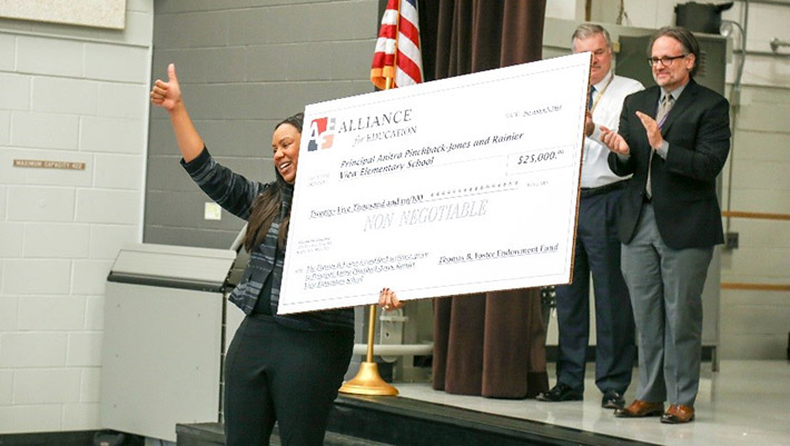 Rainier View Principal Anitra Pinchback-Jones Receives Thomas B. Foster ...