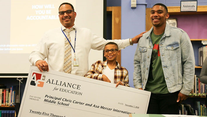 Asa Mercer Principal Chris Carter Receives Thomas B. Foster Award - The ...