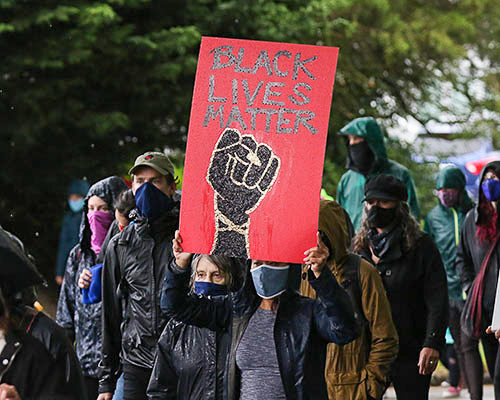 Thousands Turn Out For Black Lives Matter Silent March - The Seattle Medium