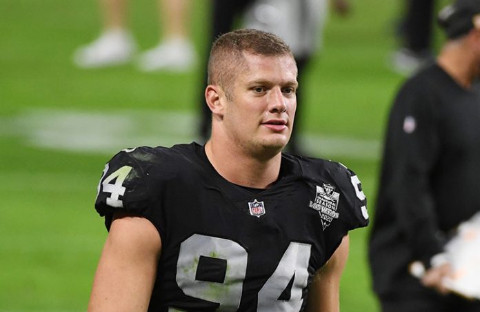 Carl Nassib Of Las Vegas Raiders Is First Active NFL Player To Announce He Is Gay - The Seattle ...