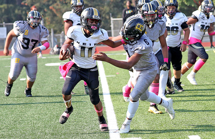 HEIR 11U Remains Undefeated With 47-19 Win Over Benson - The Seattle Medium