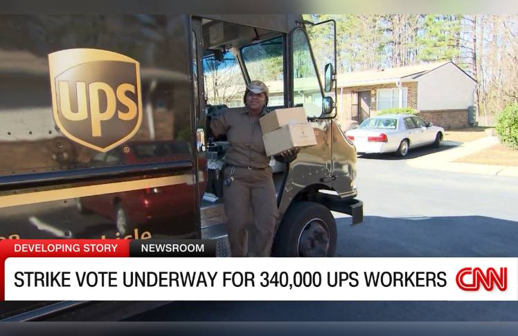 Strike Vote Underway For 340,000 UPS Workers - The Seattle Medium