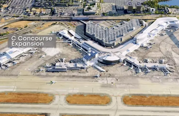 $400M for Seattle-Tacoma Intl Airport's C Concourse Expansion - The Seattle Medium
