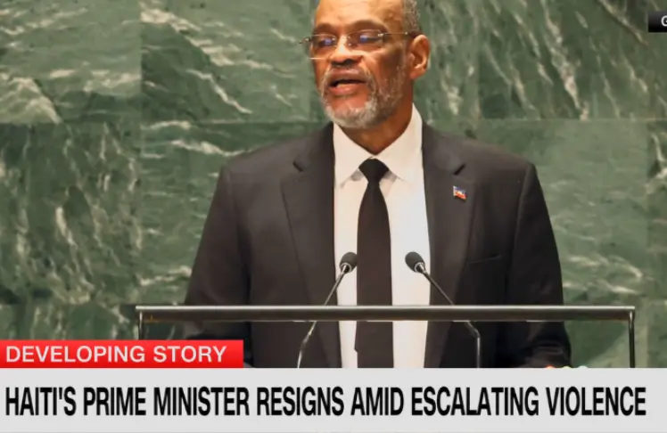 Hear Haitian Prime Minister Announce Resignation - The Seattle Medium
