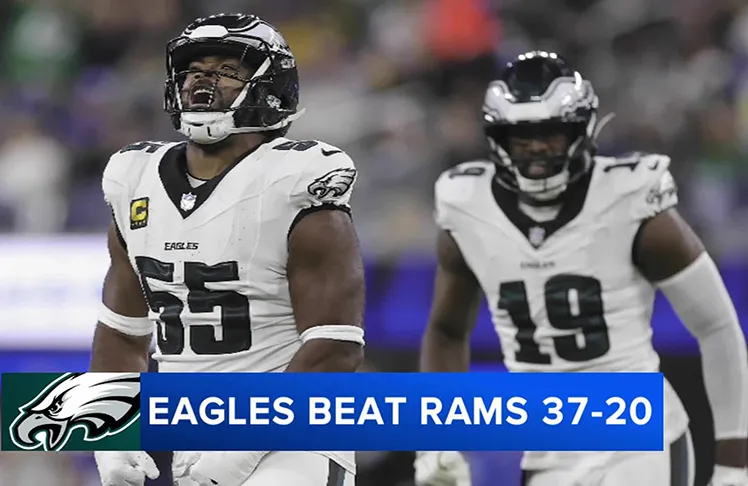 WATCH: Eagles Beat Rams 37-20 In 7th Consecutive Win - The Seattle Medium