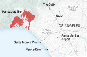 Visualizing The Los Angeles Wildfires In Maps And Charts - The Seattle ...