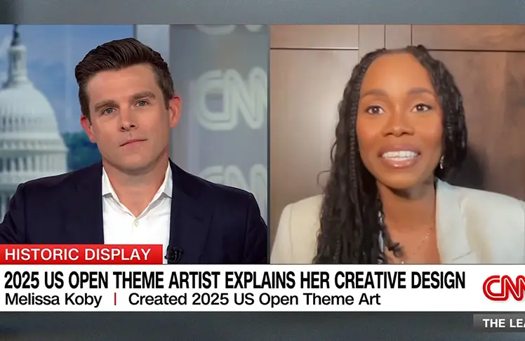 Melissa Koby Makes History as US Open's First Black Theme Artist - The ...